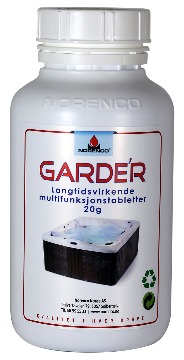 GARDER MULTIFUNKSJONSTABLETTER